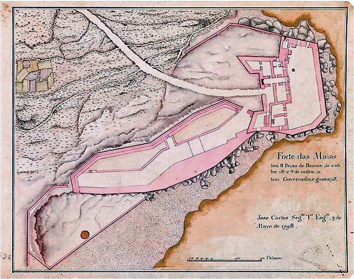 Forte São João das Maias. Oeiras – Torres, castillos y fortalezas