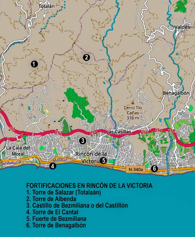 Defensas costa andaluza 90: Torres de Albenda y Salazar – Torres ...